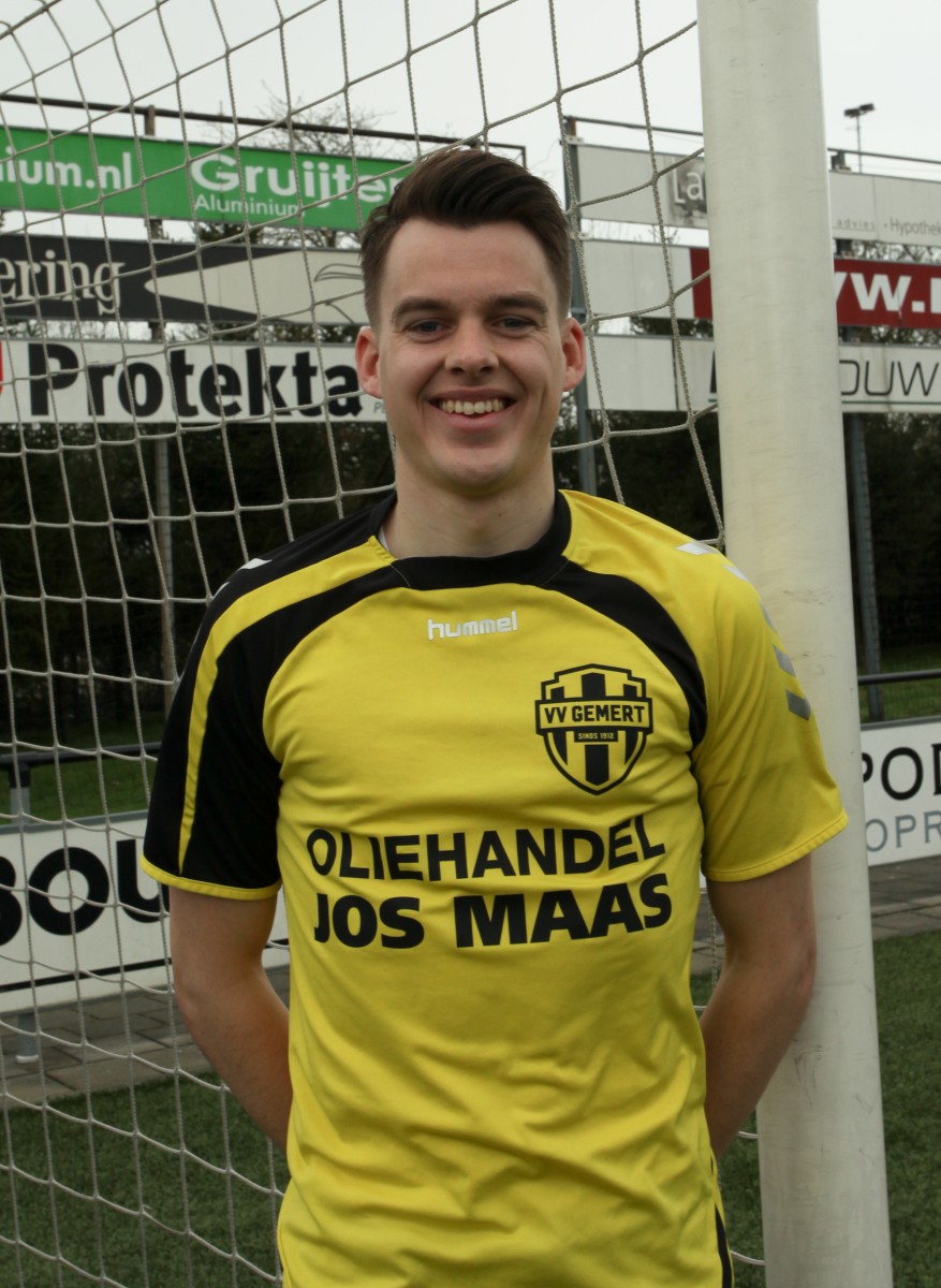 Stefan Tielemans nieuwe doelman vv Gemert - Voetbalvereniging Gemert